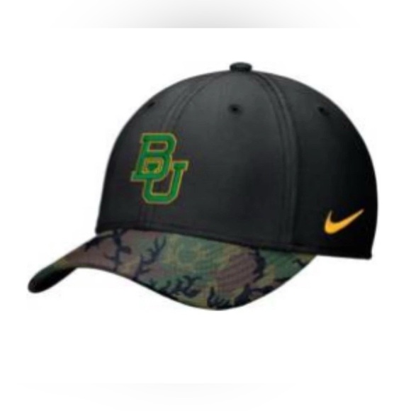Nike | Accessories | Nike Mens Baylor Bears Black Camo Military ...
